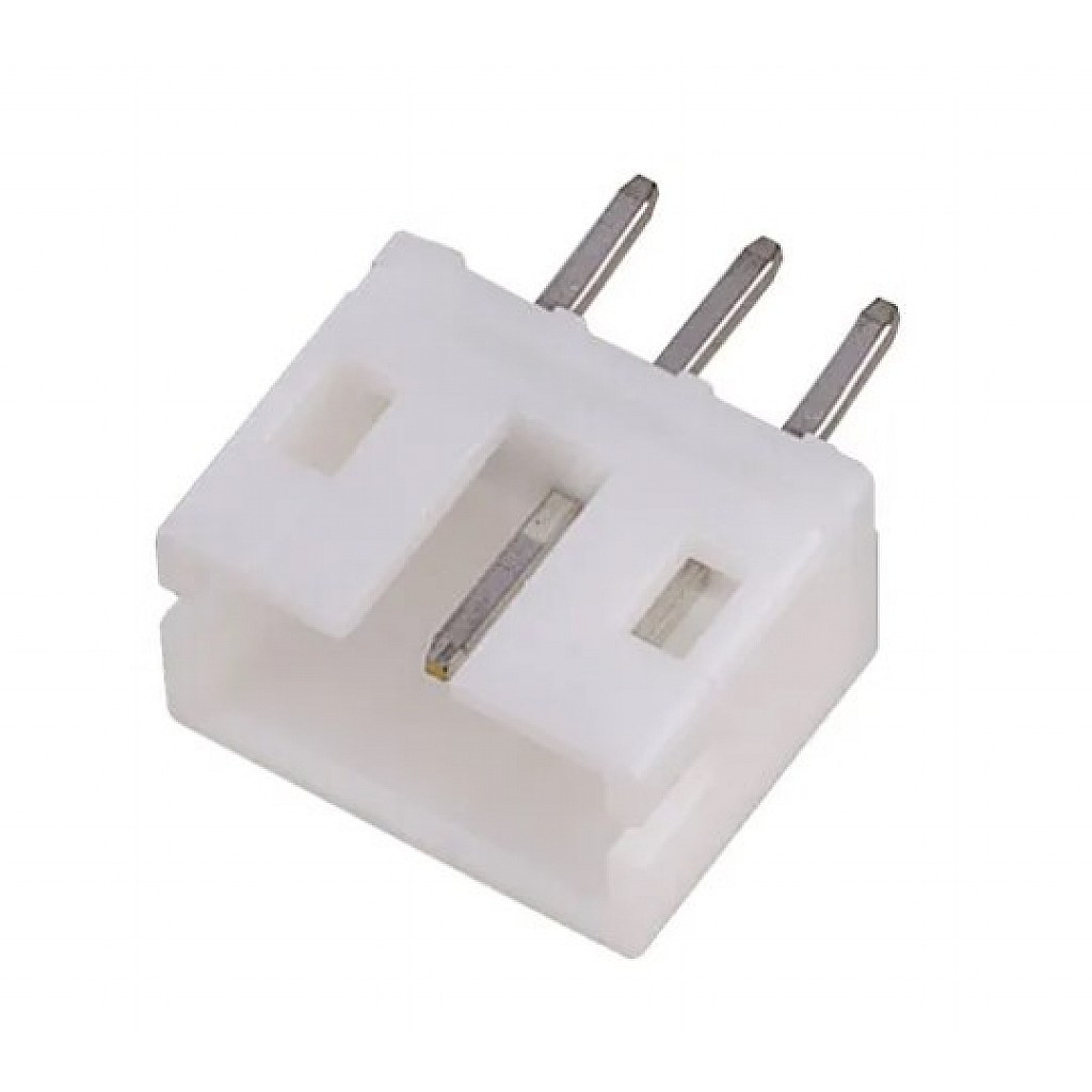 Buy 3 Pin JST XH Male Connector – 2.50mm Pitch | Maketronics